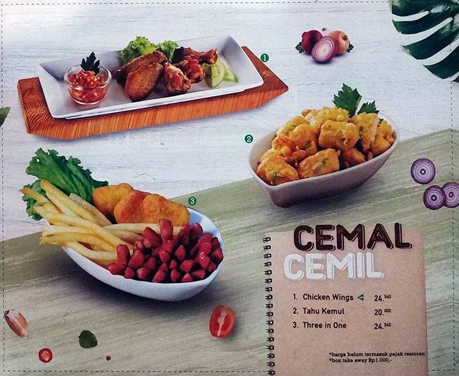 Menu at Tong Tji Tea House Menteng cafe, Central Jakarta, Menteng Huis