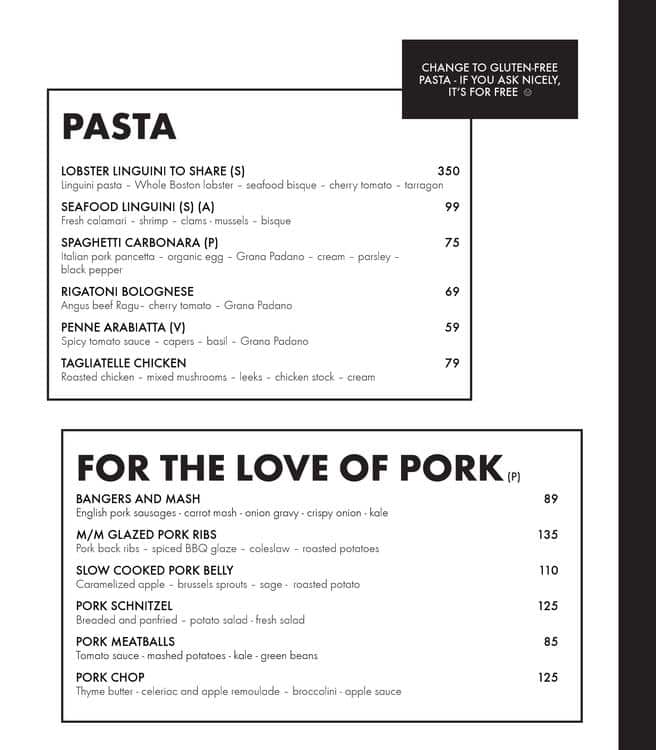 Menu of Maison Mathis, Arabian Ranches, Dubai