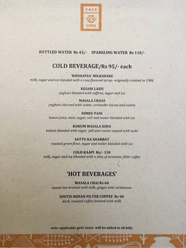 Cafe Lota, Pragati Maidan, New Delhi - Zomato