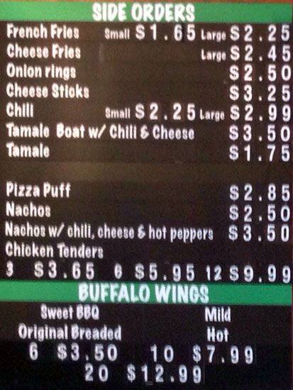 Menu at Kombs Beef restaurant, Countryside