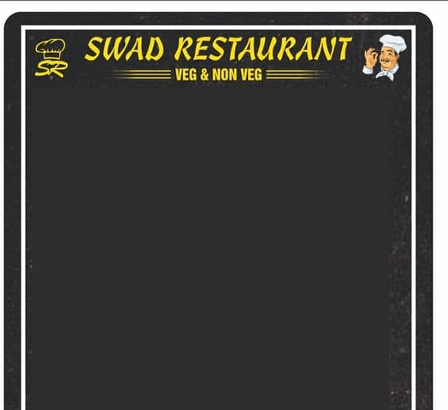 Menu of Swad Restaurant, Tarsali, Vadodara