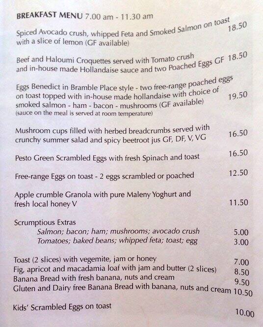 Brambles Tea Menu : Brambles tea room Farnsfield restaurant menu and ...