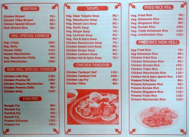 Hot N Spicy Menu, Menu for Hot N Spicy, Worli, Mumbai - Zomato
