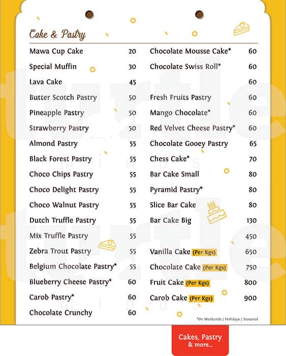 Menu at Govinda's Restaurant, Mumbai, ISKCON Temple Hare Krishna Land