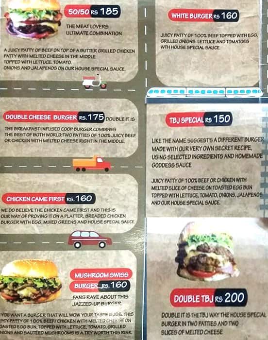 The Burger Junction Menu, Menu de The Burger Junction, Edappally, Kochi ...
