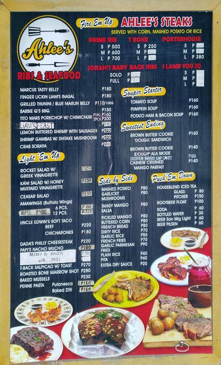Menu at Famous Belgian Waffles restaurant, Marikina, 38 2nd St