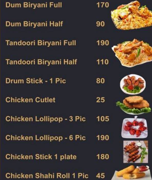 Menu of Food Star Hotel, Hadapsar, Pune