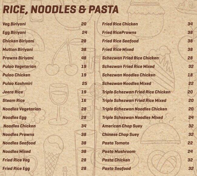 Menu at Mustard - Le Meridien Fairway pub & bar, Dubai