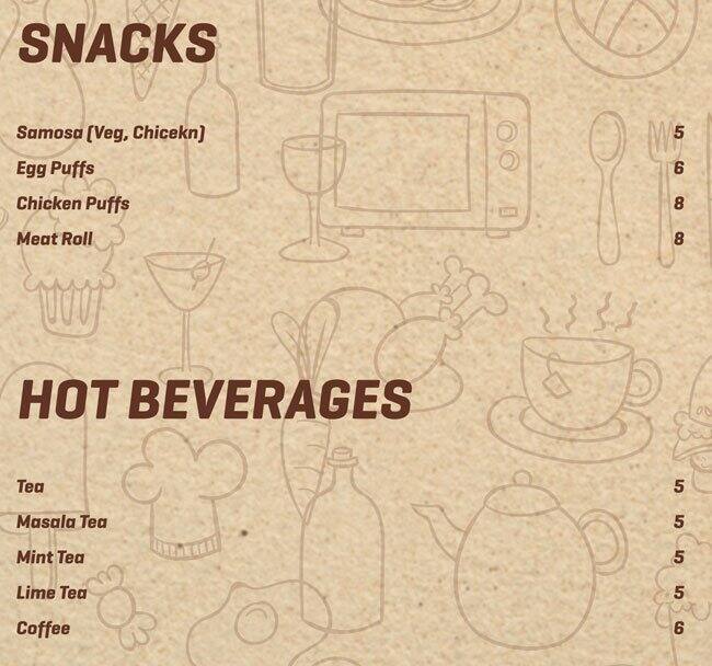 Menu at Mustard - Le Meridien Fairway pub & bar, Dubai