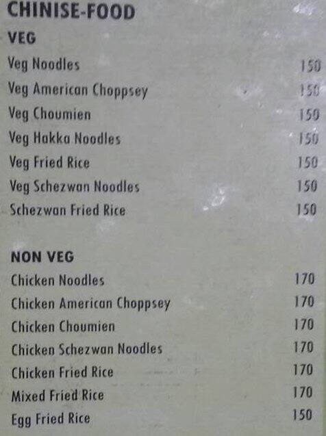 Black Diamond Restaurant Menu, Menu for Black Diamond Restaurant, Civil ...