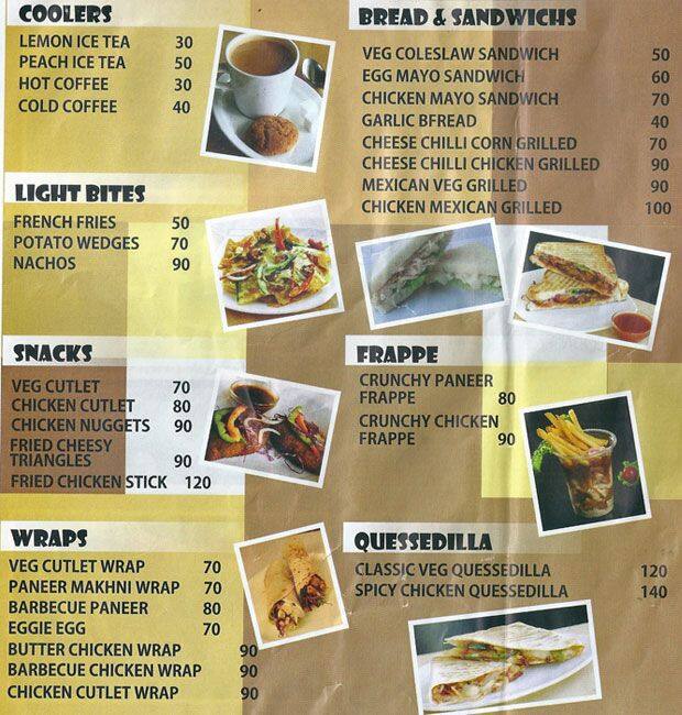 Menu at Balls, Pune, India 411001