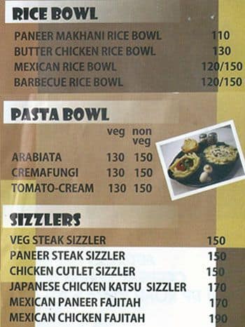 Menu at Balls, Pune, India 411001