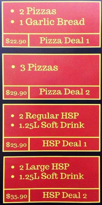 Menu at Flames Chicken & Kebab restaurant, Tarneit