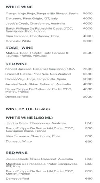 Menu at Toy Room Delhi, New Delhi