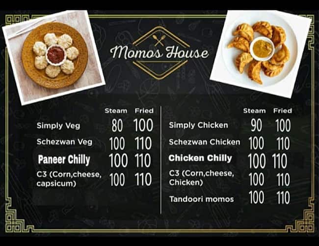 Menu of Momos House, Dombivali West, Thane
