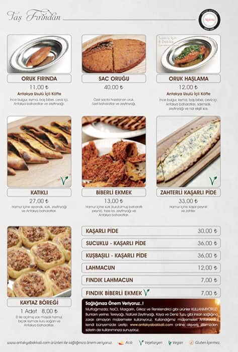 Menu at Akdeniz Hatay Sofrasi, Istanbul, Ahmediye Cd. No:44