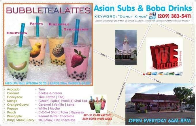 Online Menu of Donut Kings Restaurant, Merced, California, 95340 - Zmenu