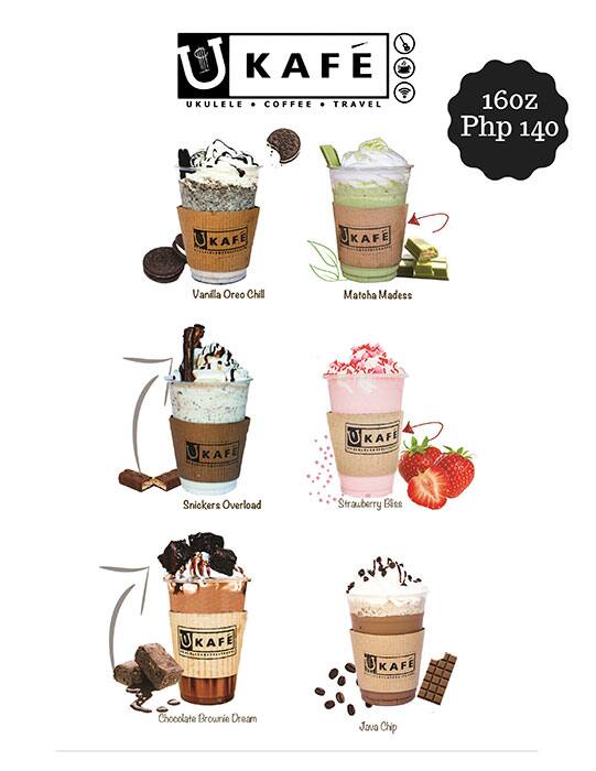 Menu at Uke Hub Kafe cafe, Lapu-Lapu City