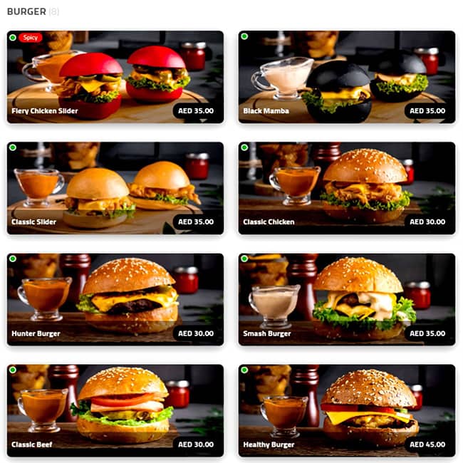 Menu of Zebra Cafe, Al Jaddaf, Dubai