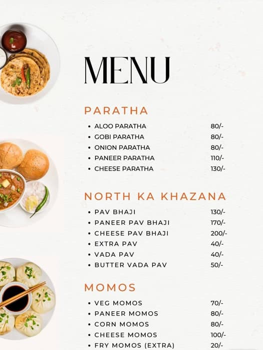 Menu of The Spice Route, Bannerghatta Road, Bangalore