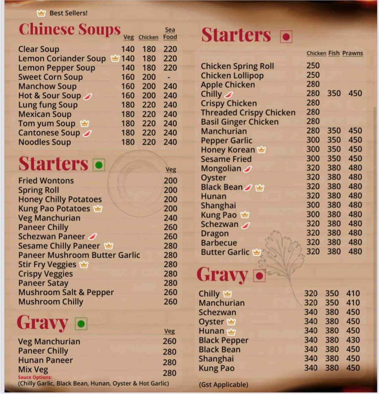 Menu at Salim's Shahi Sigdi, Mumbai, Shop no 1 Silver croft building