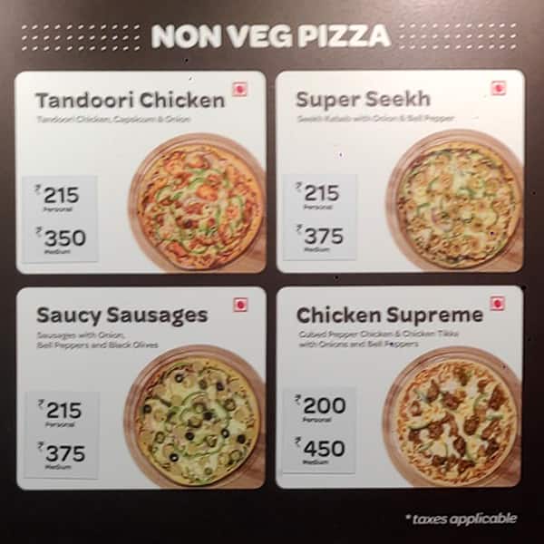 Menu at Ovenfresh Pizzas, Cakes and Desserts, Chennai, 22/5