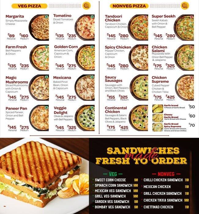 Ovenfresh Menu, Menu for Ovenfresh, Taramani, Chennai - Zomato