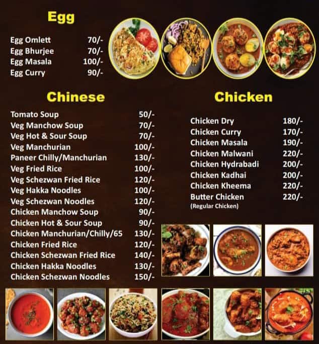 Menu of Shardul's Kitchen, Karve Nagar, Pune