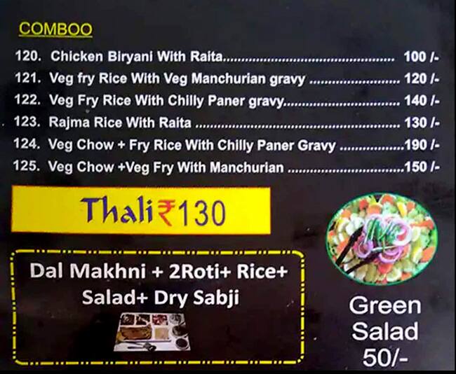 Menu of Khan's Chicken, Shahdara, Noida