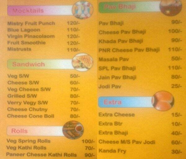 Aangan Juice Corner Menu, Menu for Aangan Juice Corner, Vishrantwadi ...