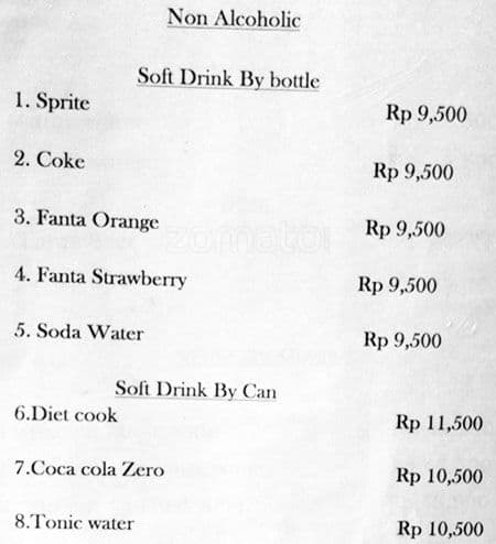 Menu at Restaurant Gede Fish & Pizza & Burger &Salad, Purwakerti, Jln ...