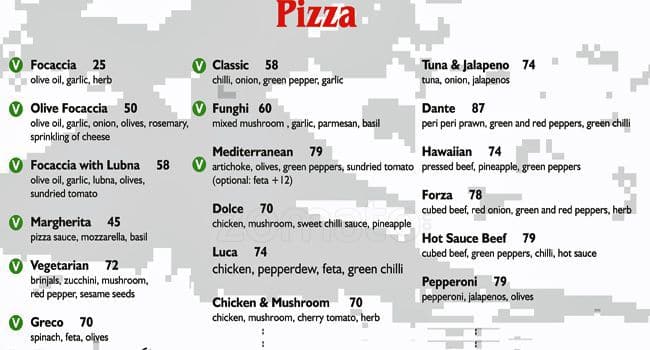 Pizza Vera Menu, Menu for Pizza Vera, West Park, Pretoria - Zomato SA