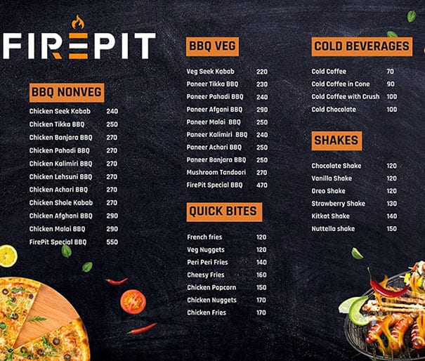 Fire Pit Restaurant Menu NEW Daily Specials! Firetap Alehouse