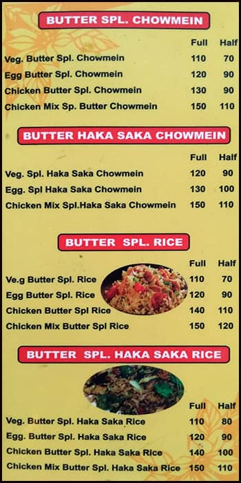 Menu at Lazeez Restaurant, New Delhi, RZ-2683