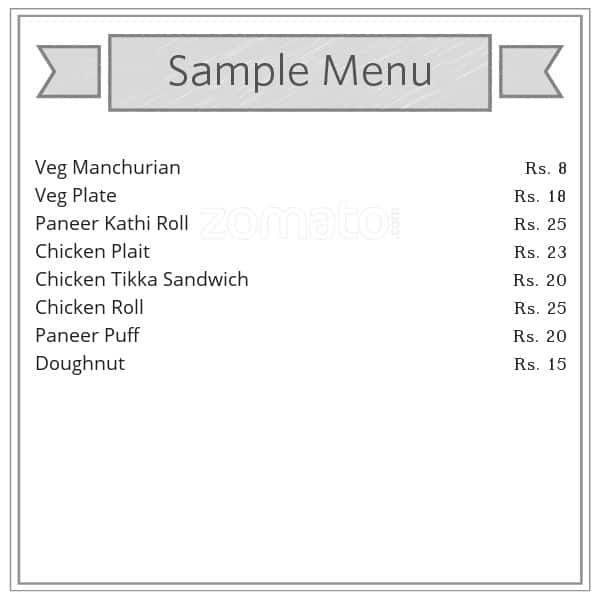 Bake Shop Menu, Menu for Bake Shop, Patia, Bhubaneshwar - Zomato