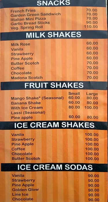 Apsara Bakers Menu, Menu for Apsara Bakers, Rohini, New Delhi - Zomato