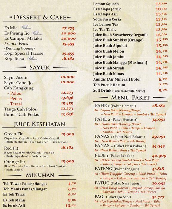 Menu at CUPBOP SUPERMAL KARAWACI restaurant, Tangerang