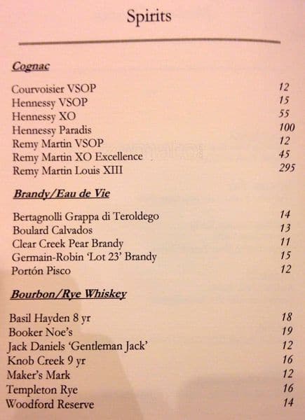 Menu at Shuckers pub & bar, Seattle