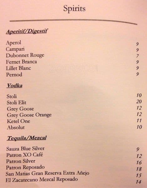 Menu at Shuckers pub & bar, Seattle