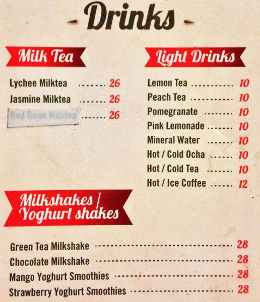 Menu at De Crunch Factory restaurant, Tangerang, Food Court Mango Farm