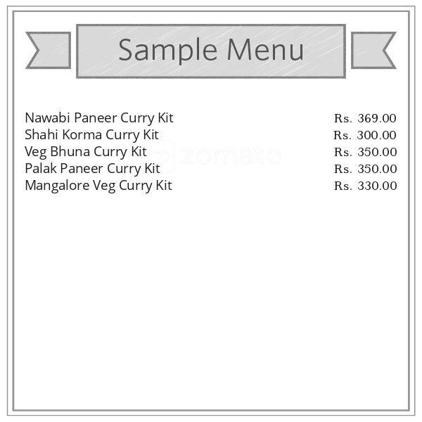 Menu of Toss & Serve, Whitefield, Bangalore