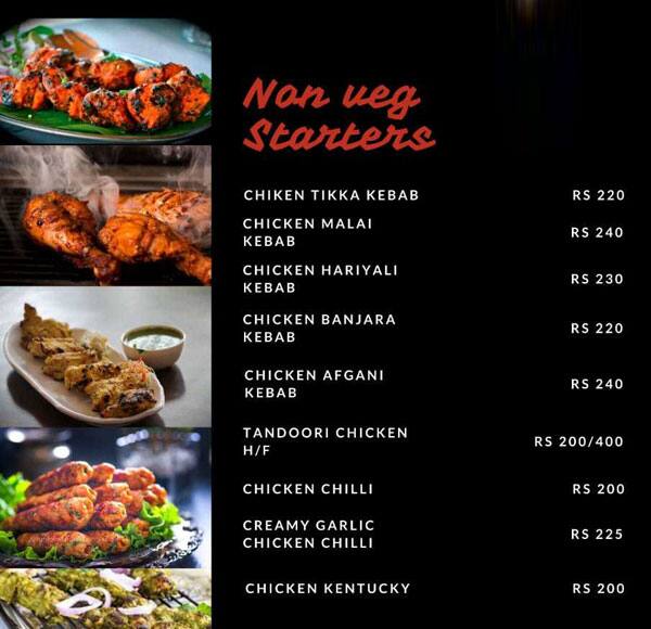 Menu of B&K Junction, Ayodhya Nagar, Nagpur