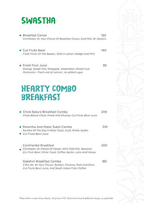 Menu at Spice It - ibis Bengaluru Hosur Road, Bengaluru, 26/1