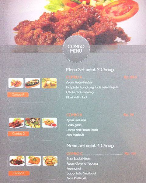 Menu at Quantum Bistro restaurant, Depok, Jl. Cinere Raya