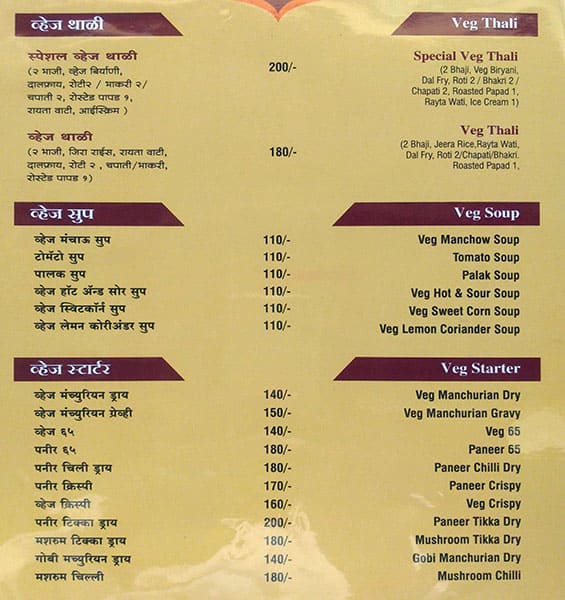 Hotel Swagat Family Restaurant Menu - Zomato