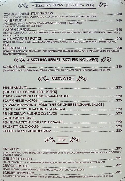 Menu at The Citrine Fine Dine, Boisar, Shop 13