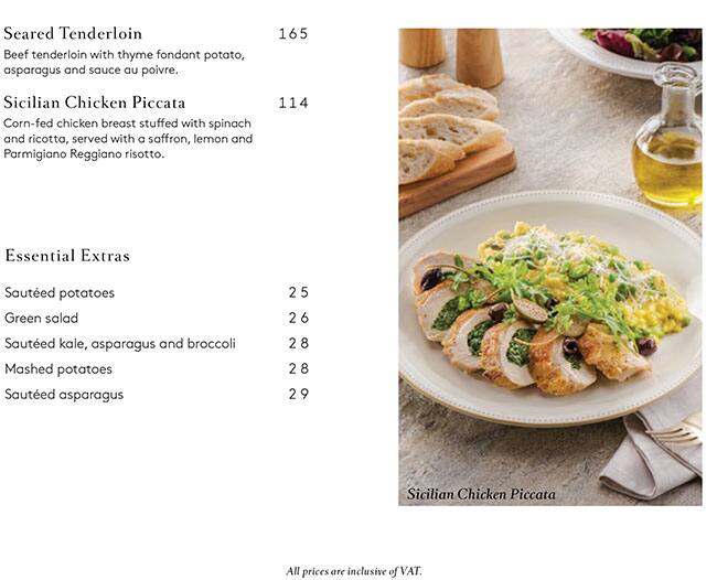 Menu at Cafe Bateel, Dubai, Al Barsha 1