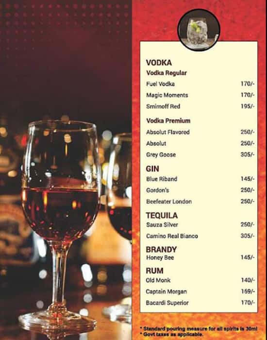 Menu of PIND BALLUCHI, Sector 11, Dwarka, New Delhi