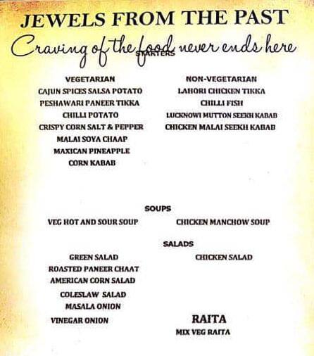 Menu at The Ancient Barbeque & Bar, Noida