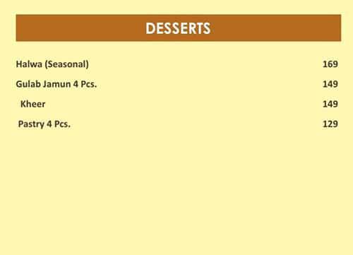 Menu at The Ancient Barbeque & Bar, Noida